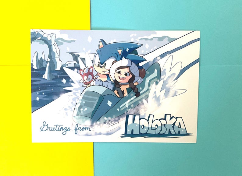 Sonic Unleashed Postcards - Etsy