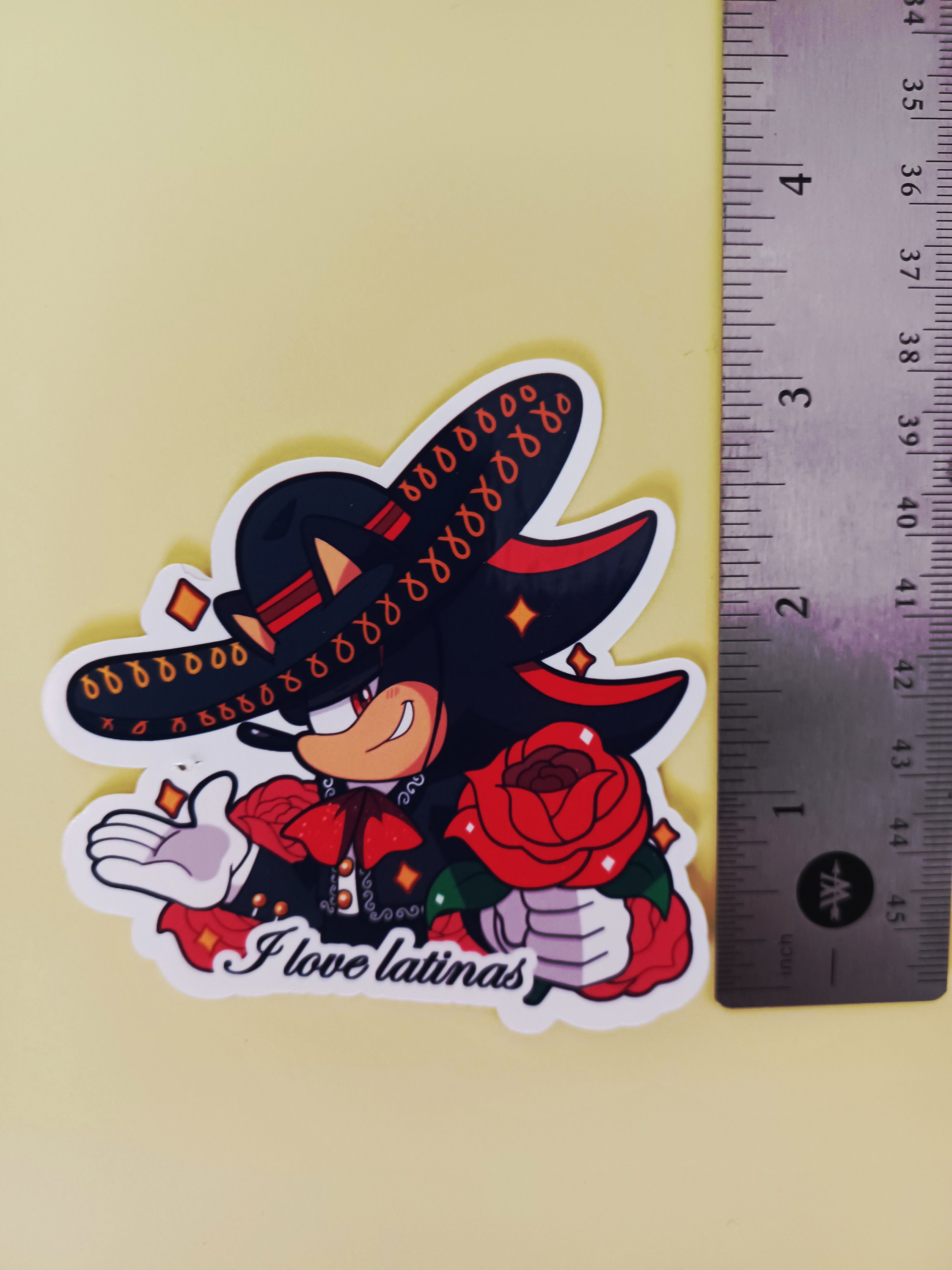 Shadow Sticker I Love Latinas - Etsy