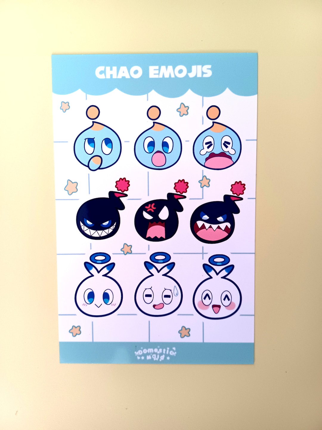 Chao Emoji Sticker Sheet (limited) - Etsy