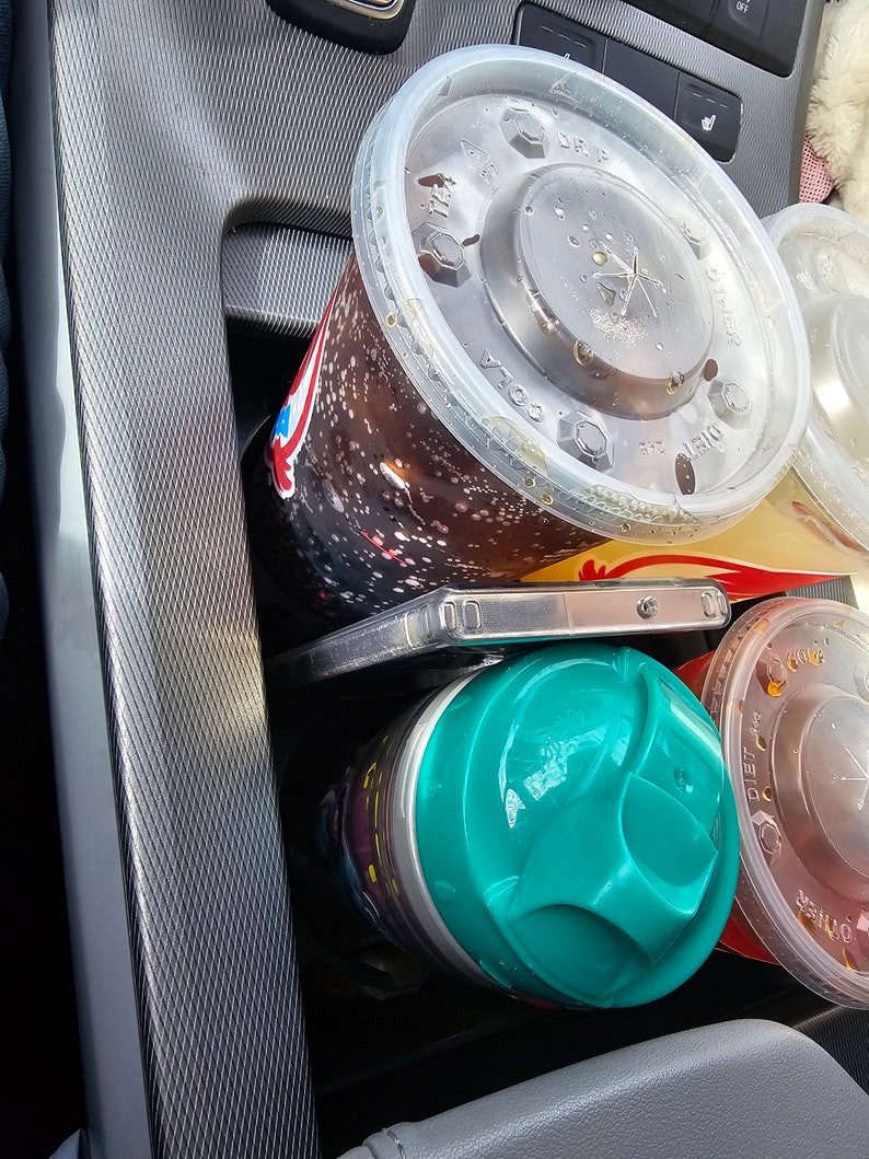 Dual Cup Holder for 2019-2025 Hyundai Palisade Organizer Tray Cubby ...