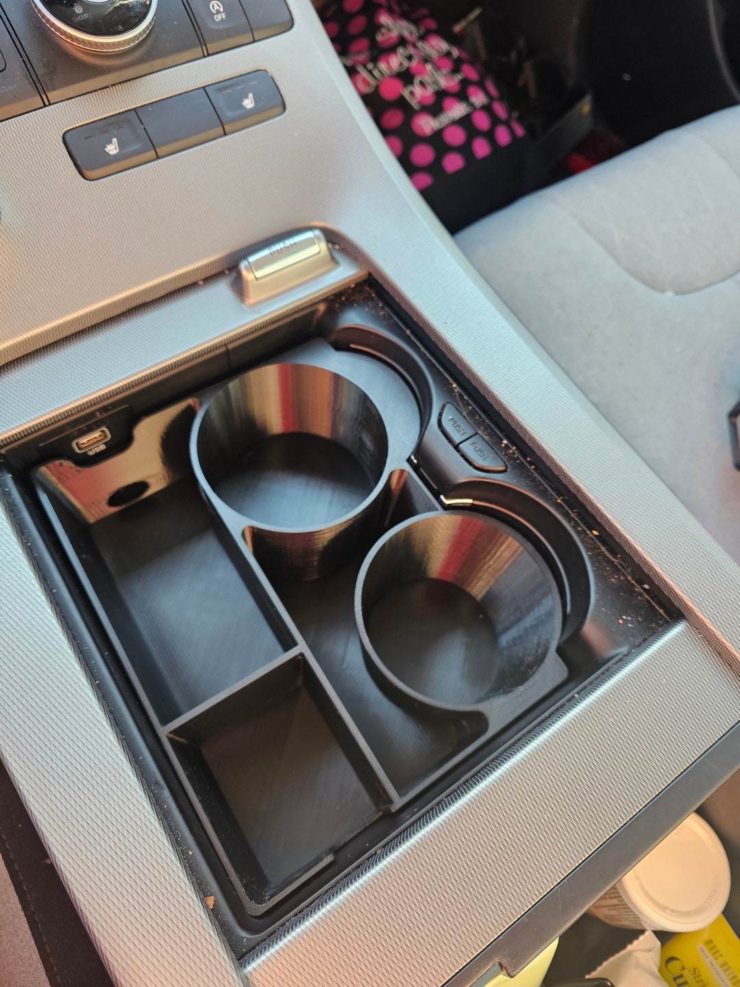 Full Size Large Cup Holder for 2019 - 2025 Hyundai Palisade Yeti ...