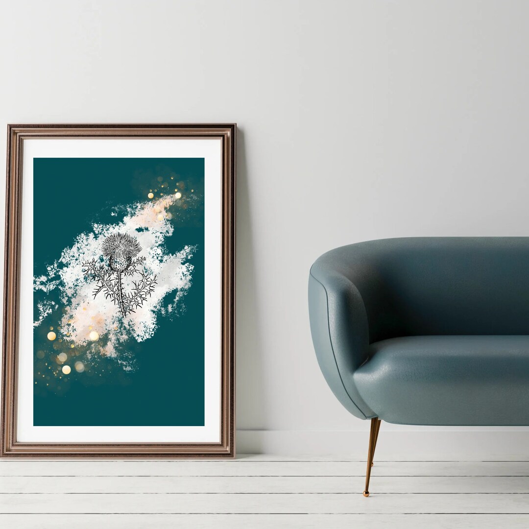 Thistle, Scottish Prints, Scottish Art, Digital Download, Instant ...