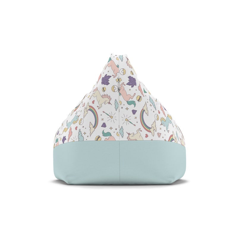 Bean Bag Chair Unicorn Bean Bag Girls Pastel Furniture Neutral - Etsy