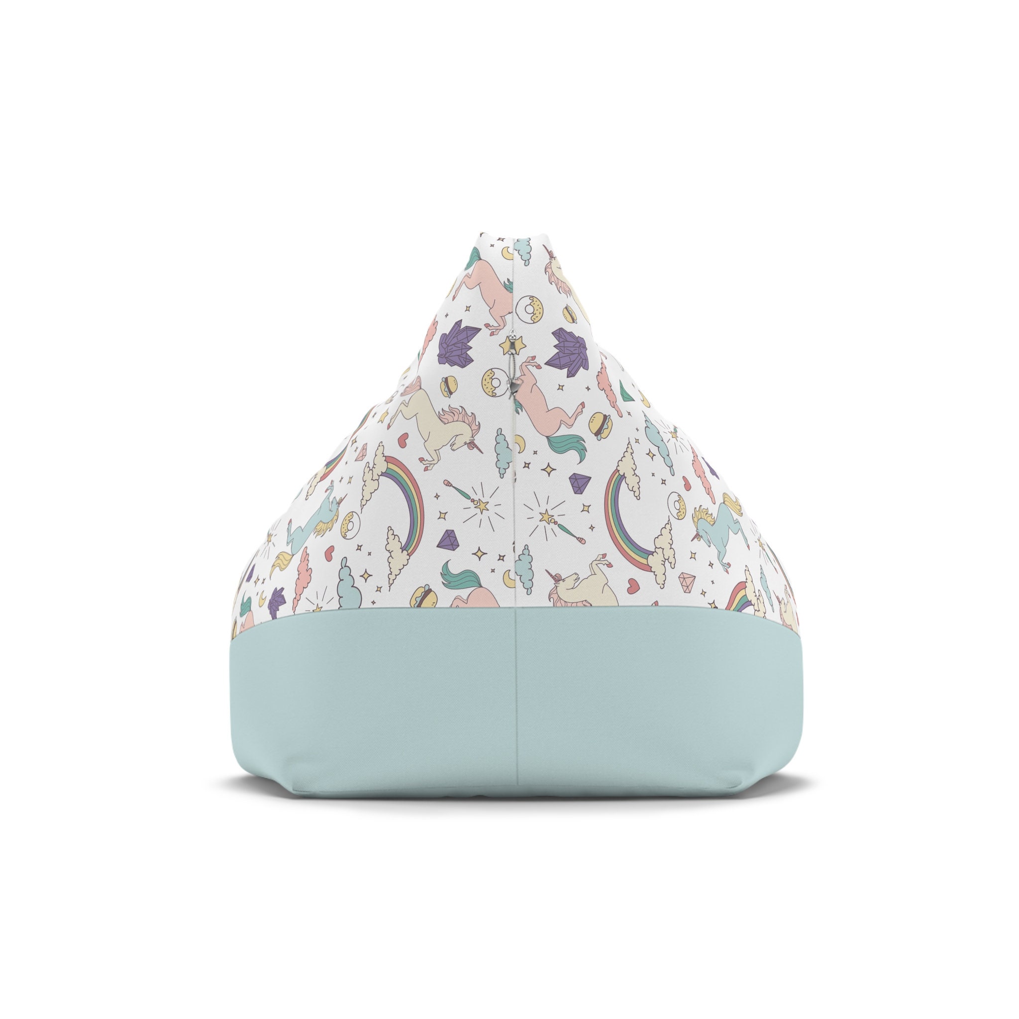 Bean Bag Chair Unicorn Bean Bag Girls Pastel Furniture Neutral - Etsy