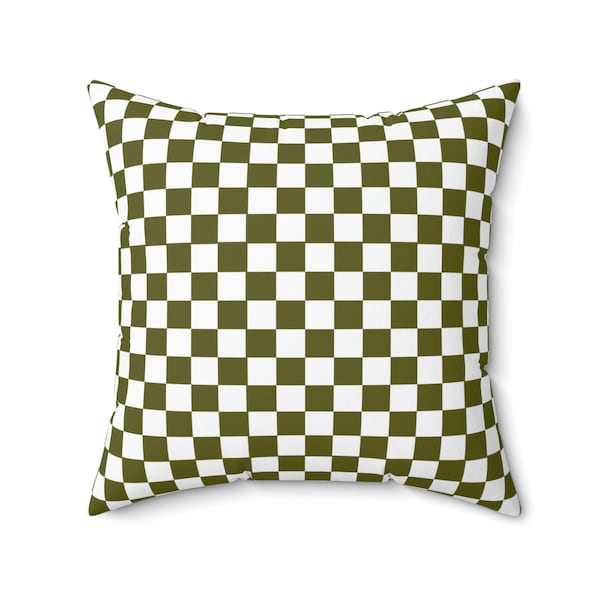 Checkered Pillow - Etsy