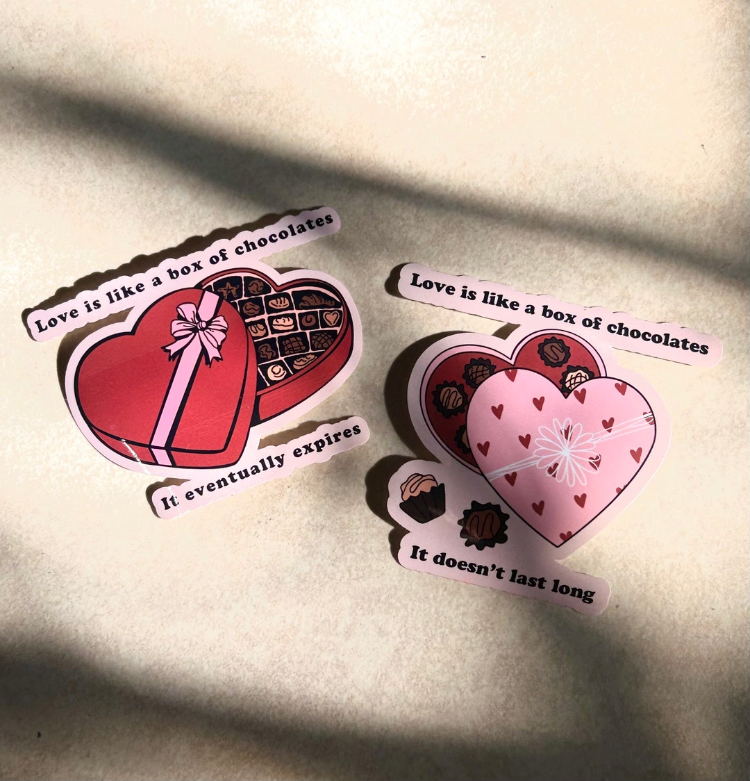 Chocolate Stickers | Funny Stickers | Ironic Stickers | Couple Stickers ...