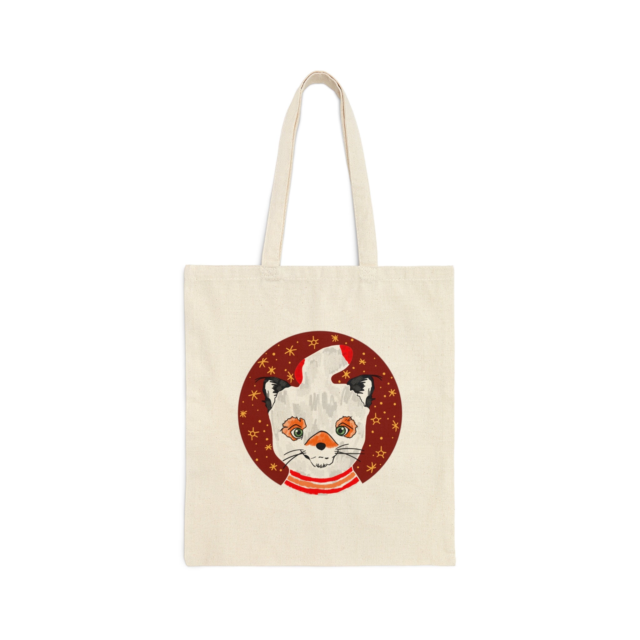 Fantasic Mr Fox Tote Bag L Ash Fox L Fantasic Mr Fox L Indie Tote Bag L ...