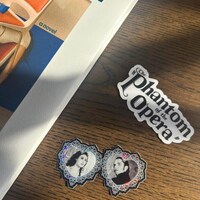 Phantom on the Chandelier Sticker Phantom of the Opera Horror Romance ...