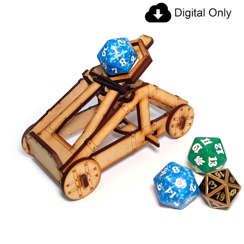 Dice Box Catapult - Etsy
