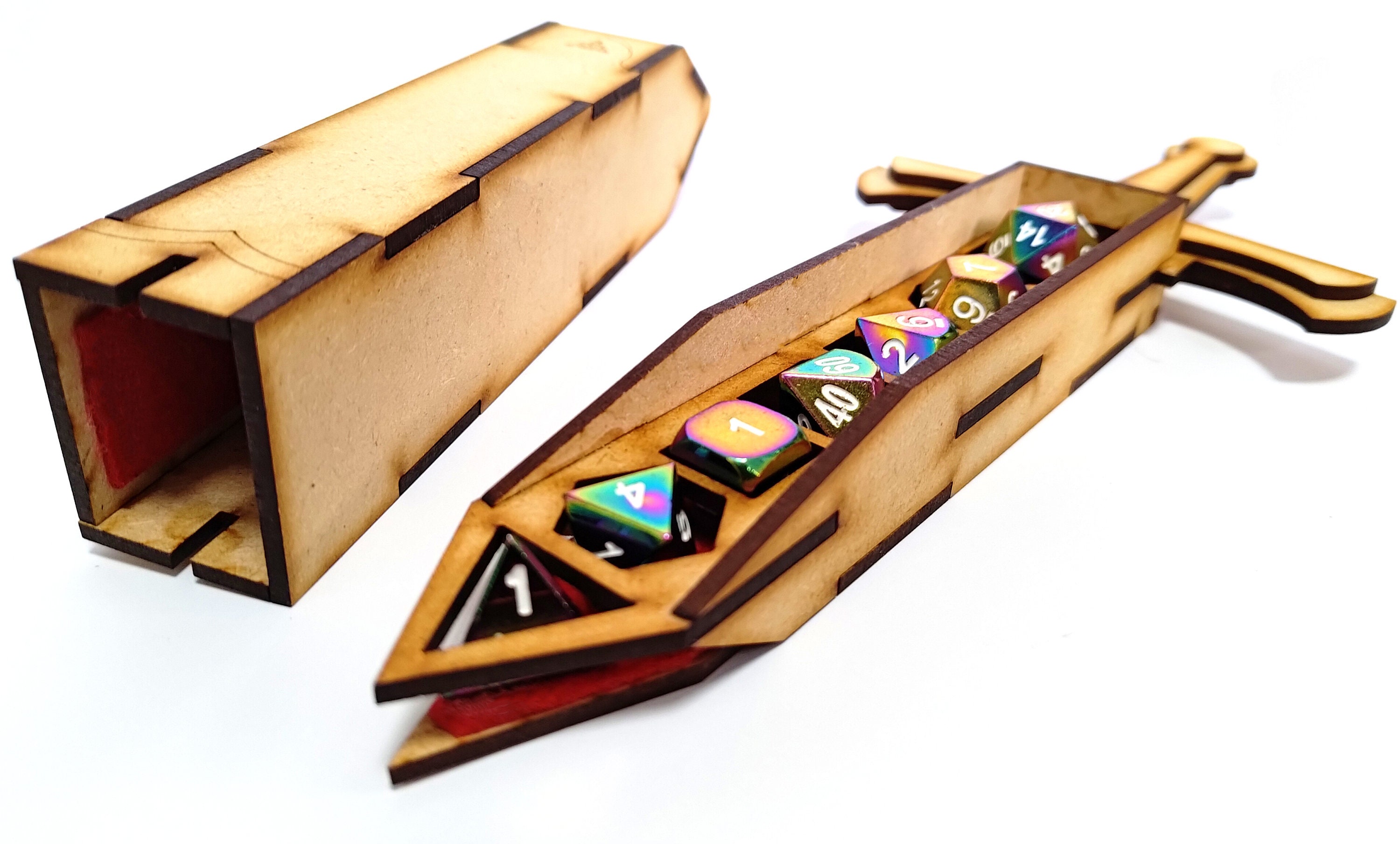 Dagger Dice Box Digital Files, Laser Cut 3mm or 5mm, DXF SVG - Etsy