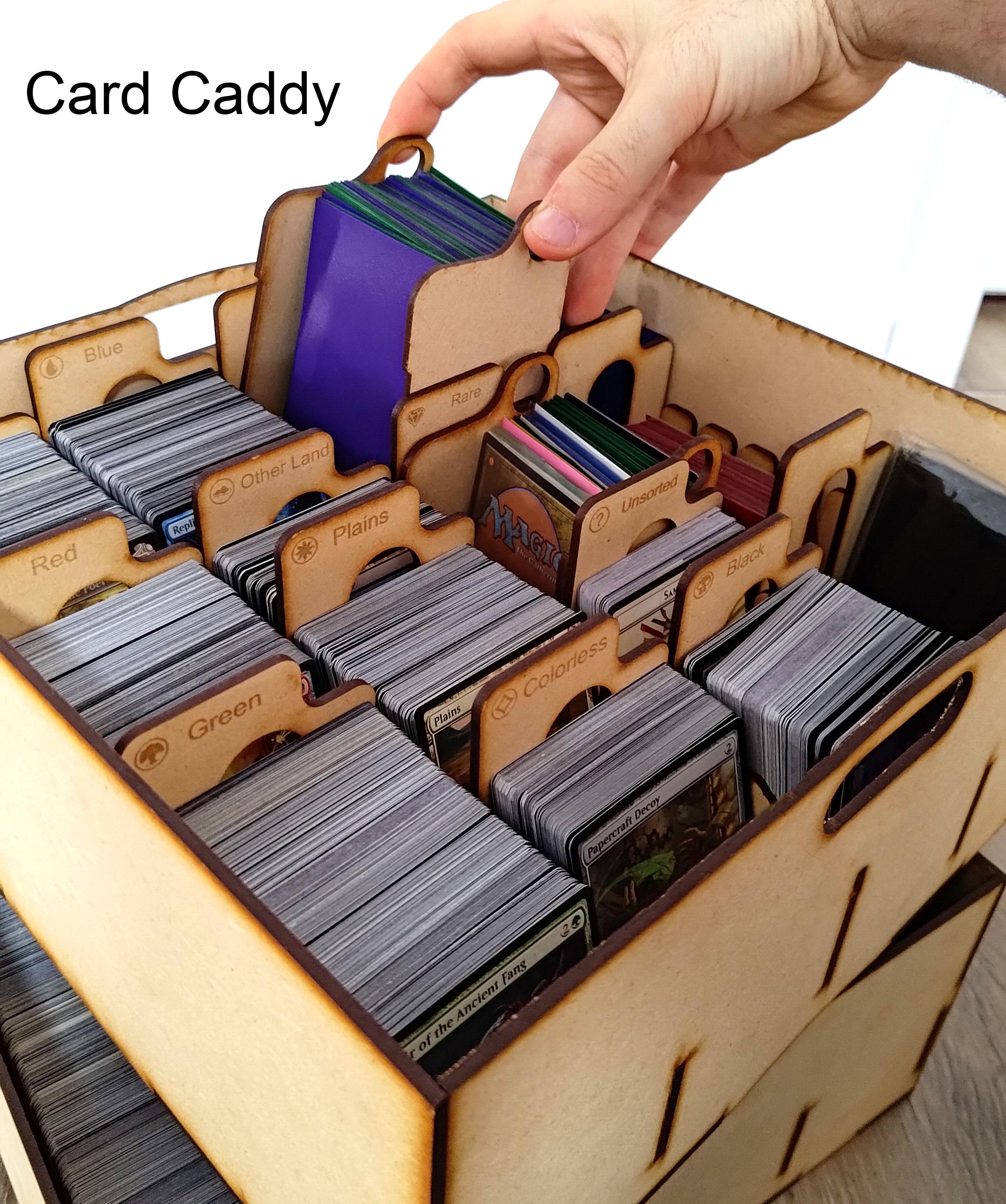 Card Storage Box Digital Files, 3mm, DXF, SVG, Laser Cut, MTG Cards. - Etsy