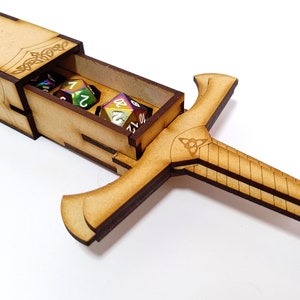 Dagger Dice Box Digital Files, Laser Cut 3mm or 5mm, DXF SVG - Etsy
