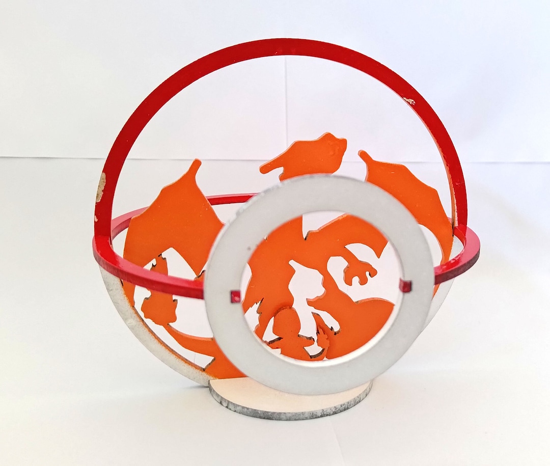 Pokemon Charizard Pokeball Digital Files 3mm Lasercut, DXF, SVG - Etsy