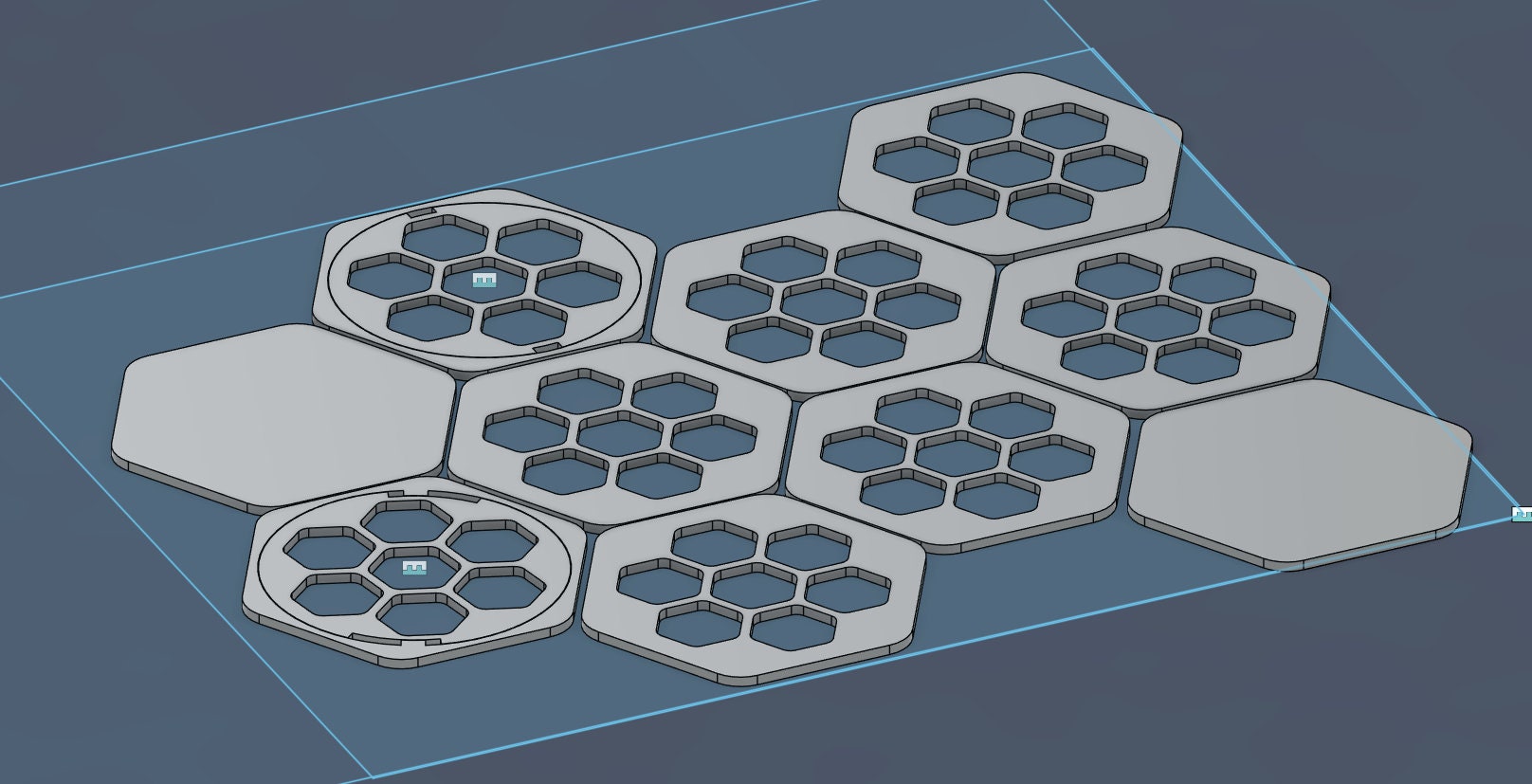 Layered Dice Box Hexagon Digital Files, Laser Cut 3mm Wood, DXF SVG - Etsy