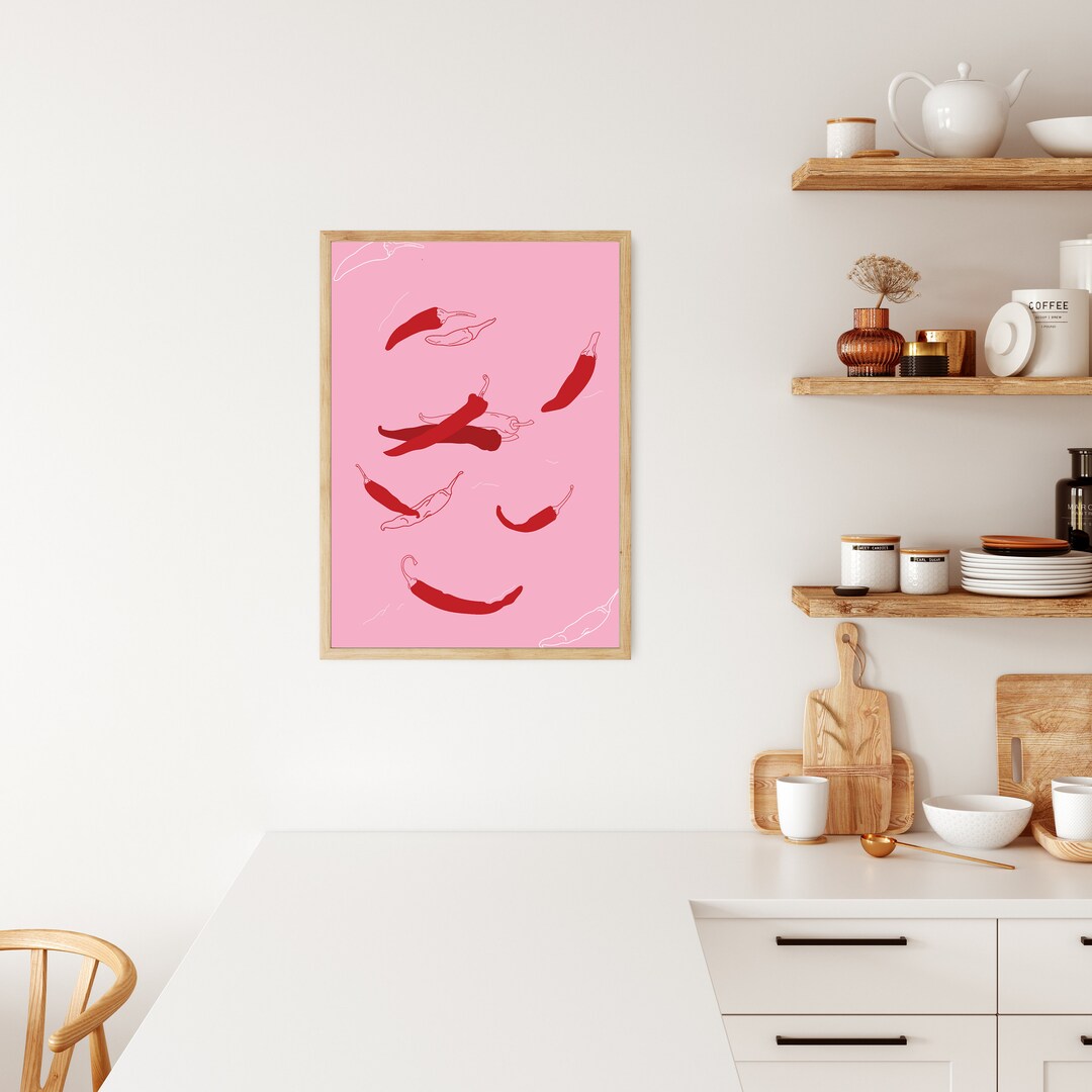 Chilli Poster - Etsy
