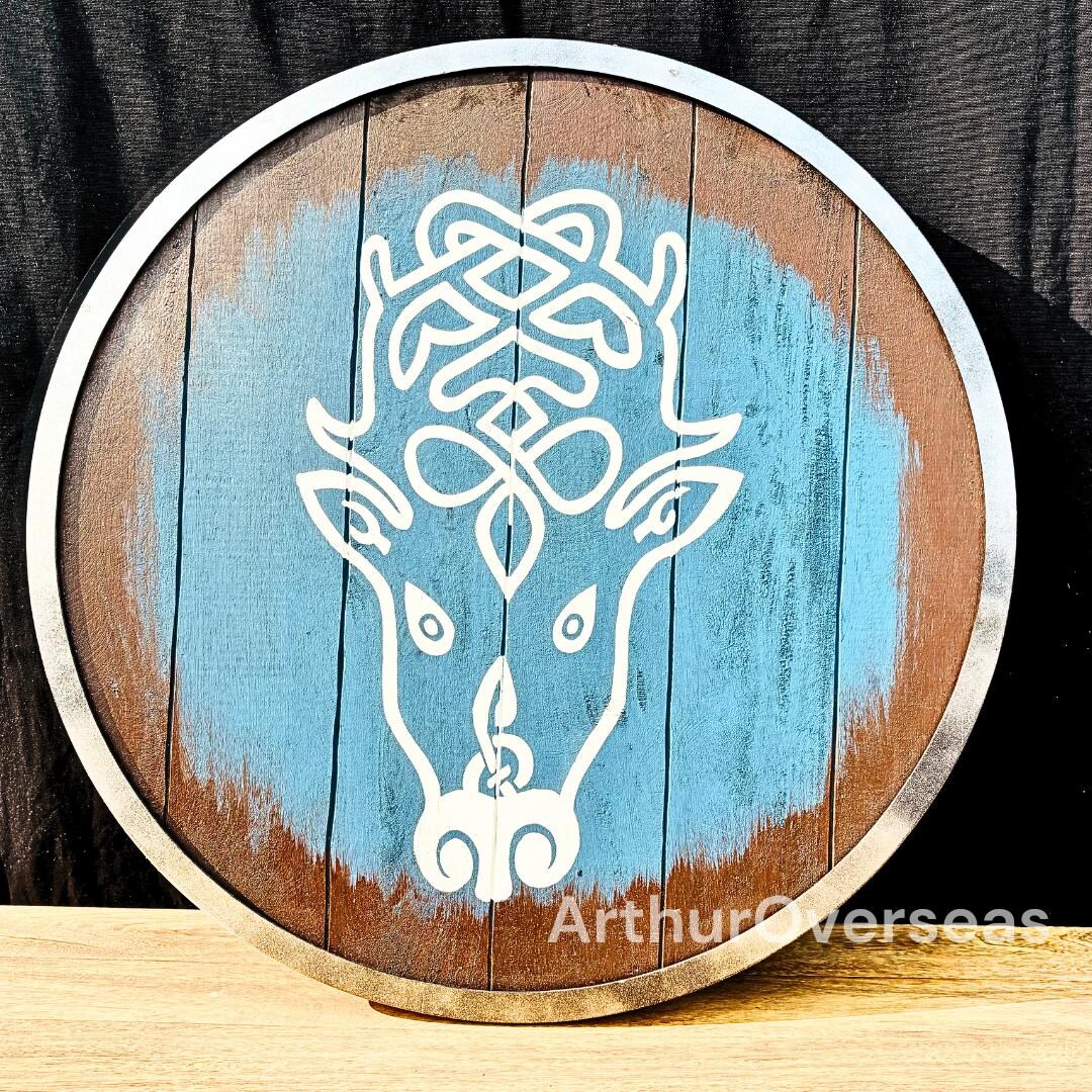 Skyrim Falkreath Hold Shield Replica Norse Viking Medieval Guard Shield ...