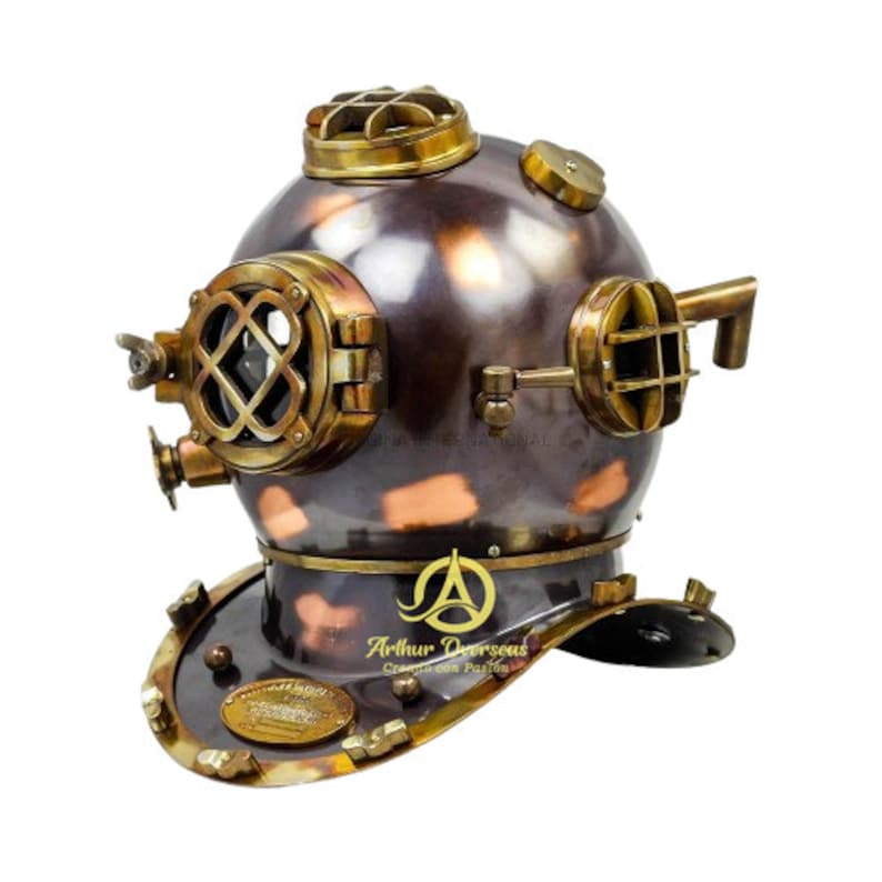 Mark V US Navy Diving Helmet: 18" Steel Steampunk Maritime Decor - Etsy