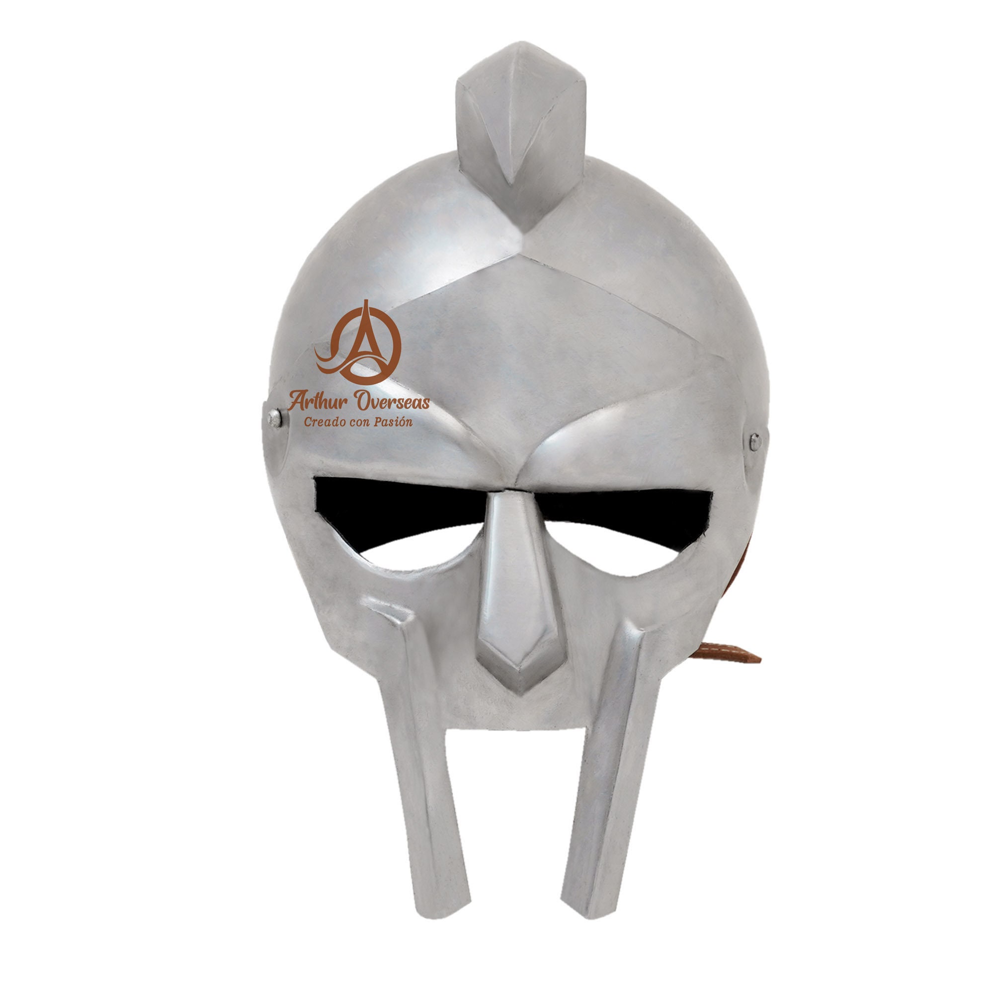 Medieval Gladiator Maximus Viking Helmet Ancient Knight Greek Roman ...