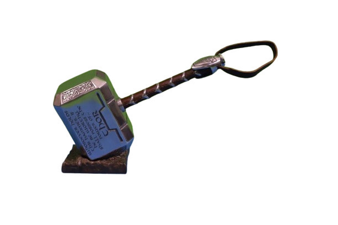 Hammer With Stand Mjolnir Thor the Dark World Hammer Cosplay Prop ...