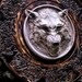 Wolf Shield Wooden Engraved Hand Armor Medieval Shield Vintage Style ...
