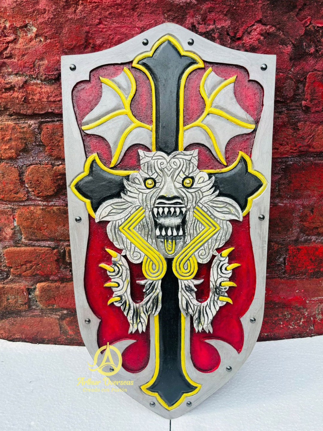 Alucard Castlevania Shield Cosplay Props LAPR Display Knight Historical ...