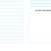 Daily Schedule - Blue - Etsy