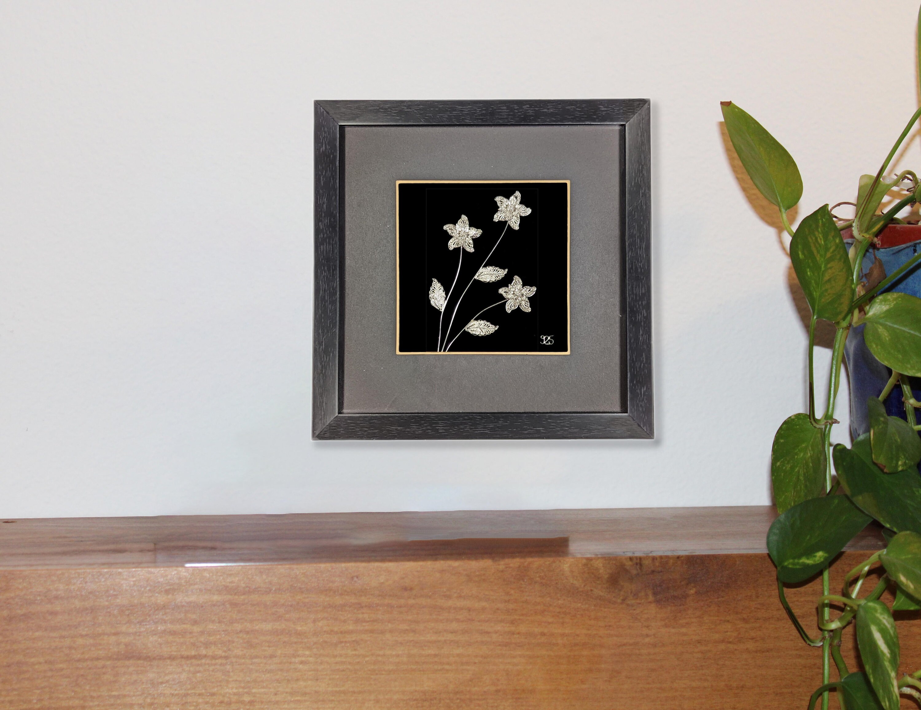 Silver Wind Flower - Etsy