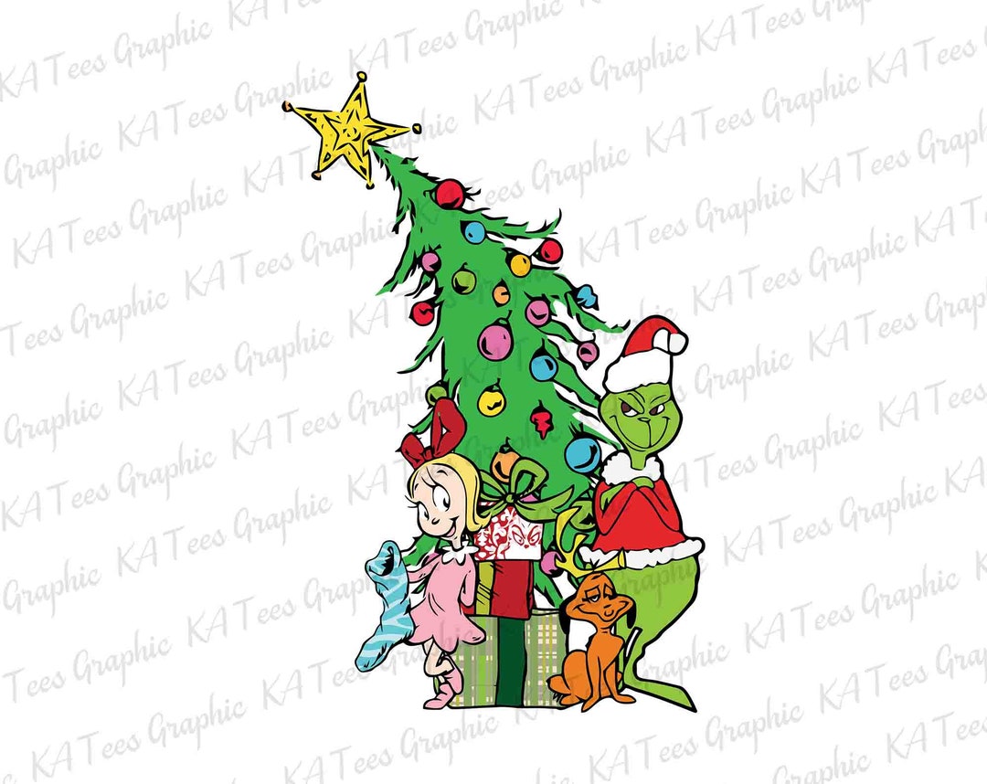 The Trees Grinchmas PNG Grinchmas and Friends Png Christmas - Etsy ...