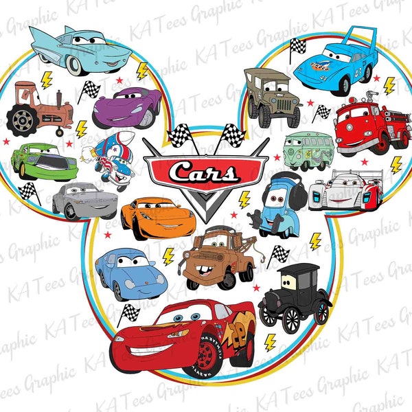 Cars Movie Svg - Etsy