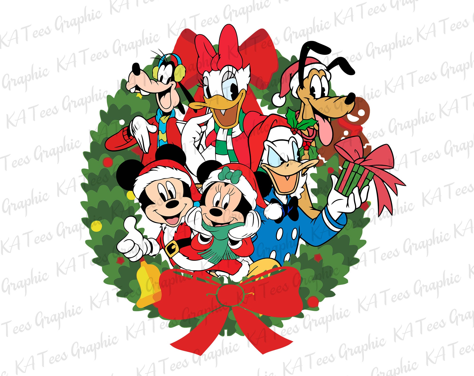 Pluto Christmas Clipart