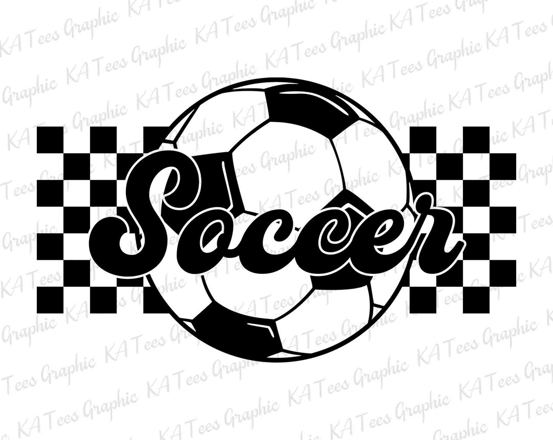 Soccer Checkered SVG, Soccer Shirt Design Svg, Soccer Mom Svg, Soccer ...