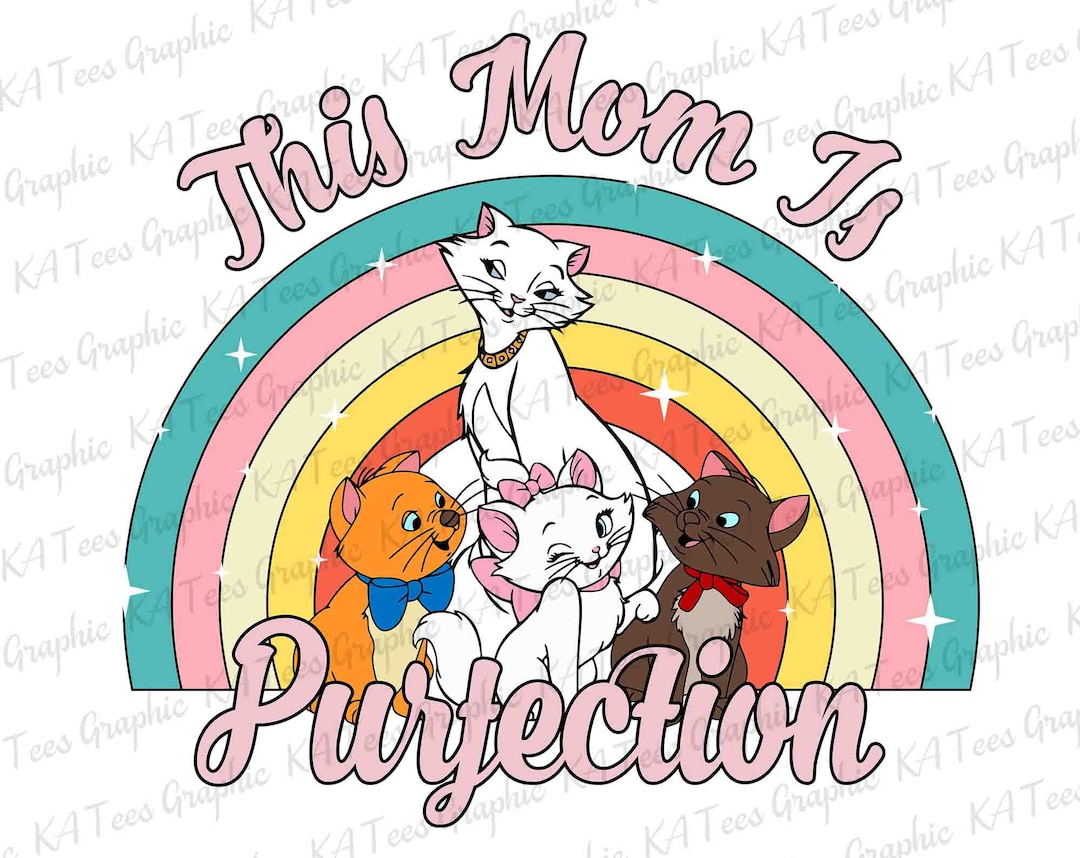 Mom PNG, Cat Mom Png, Cute Cats Png, Mother's Day Png, Mama Png, Gift ...