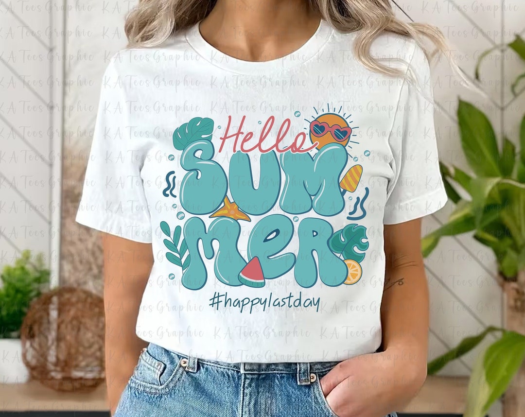 Hello Summer Svg, Happy Last Day of School Svg, End of School Year ...