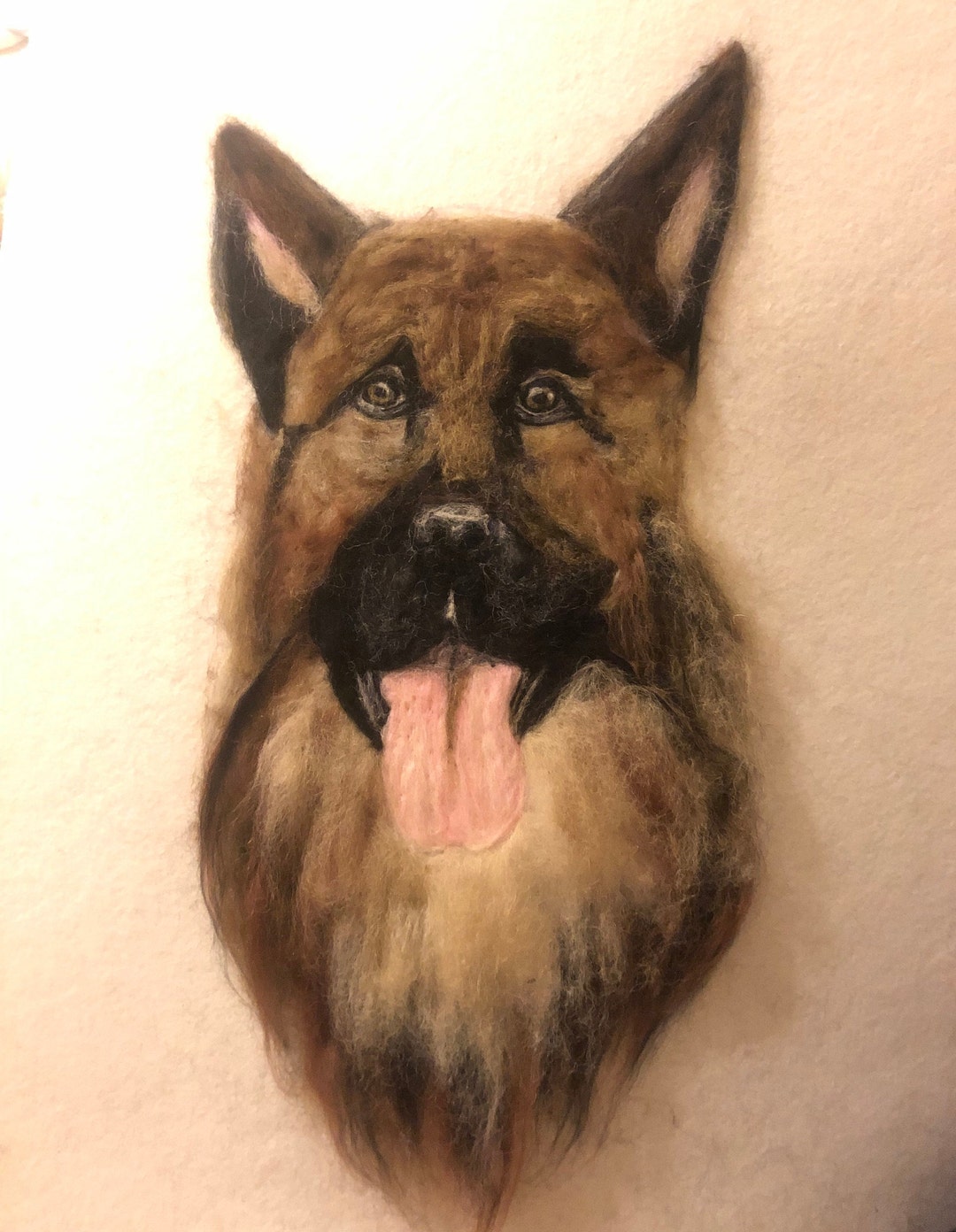 Custom Dog Portraits , Animal Portraits , Fiber Art, Felting Wool - Etsy