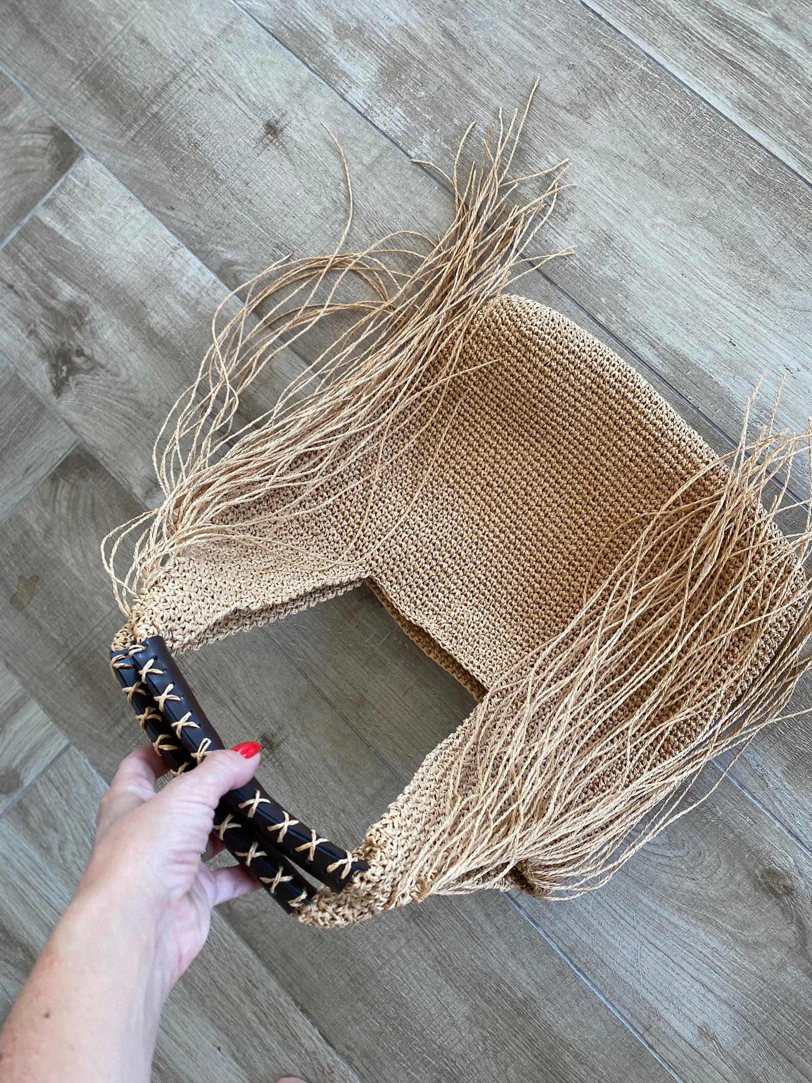 Raffia Tote Bag, Oversize Raffia Bag, Straw Bag, Shoulder Bag, Raffia ...