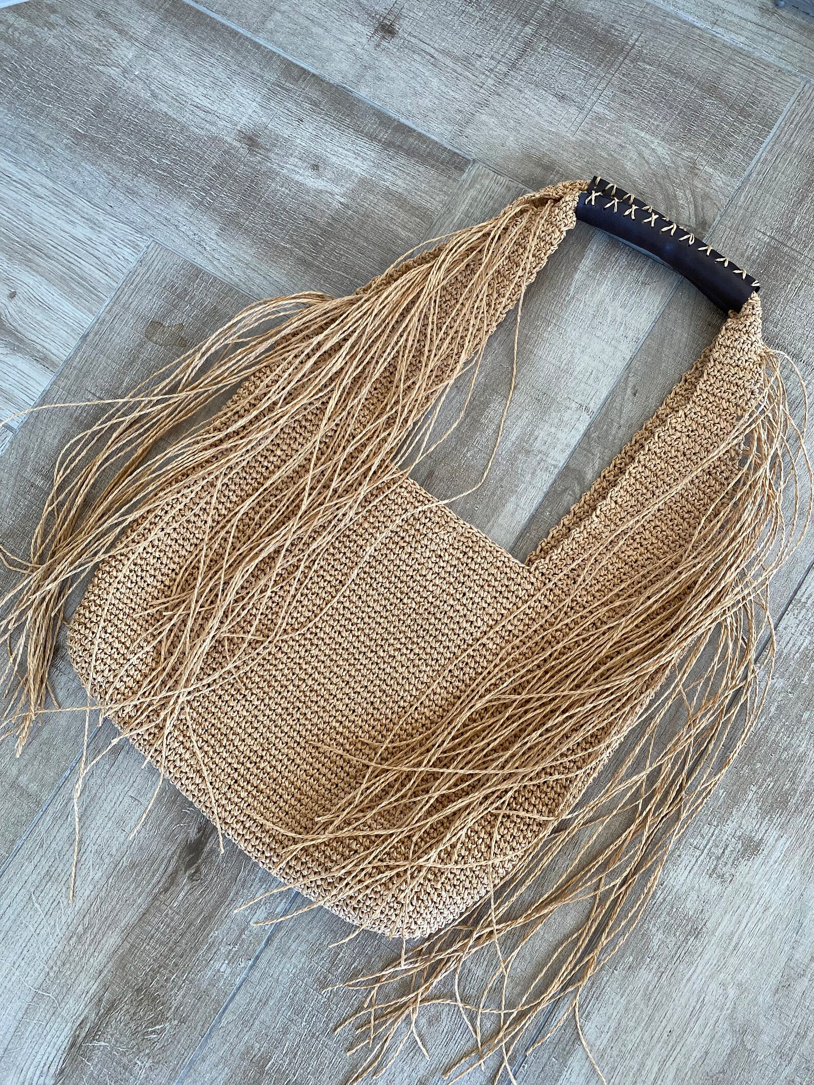 Raffia Tote Bag, Oversize Raffia Bag, Straw Bag, Shoulder Bag, Raffia ...