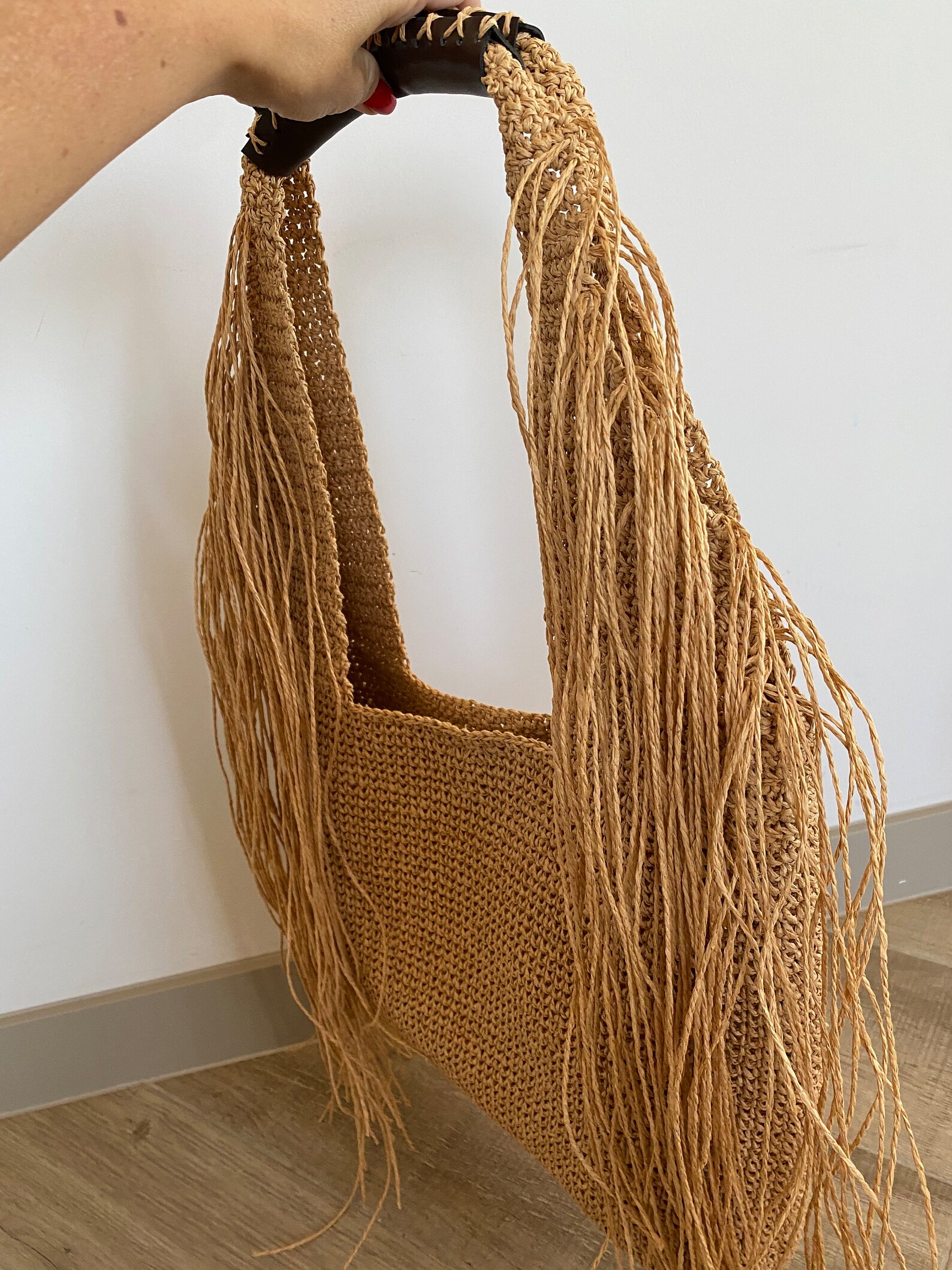 Raffia Tote Bag, Oversize Raffia Bag, Straw Bag, Shoulder Bag, Raffia ...