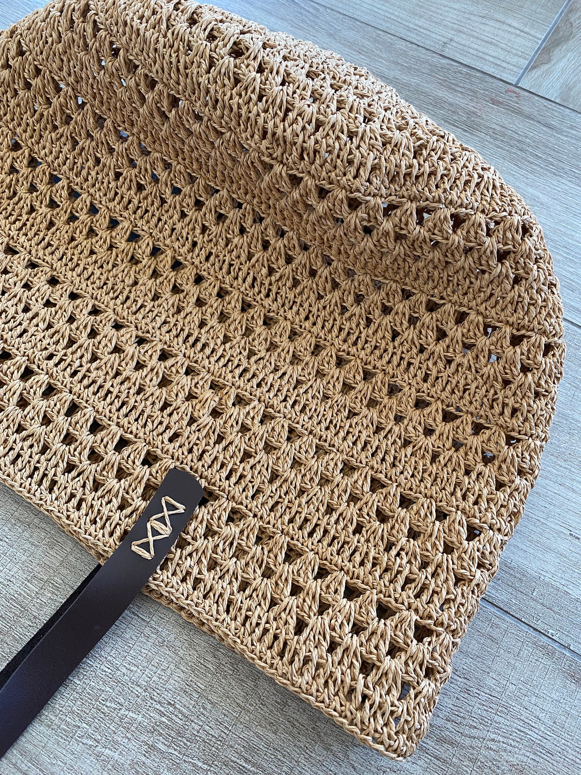 Raffia Tote Bag, Oversize Raffia Bag, Straw Bag, Shoulder Bag, Raffia ...