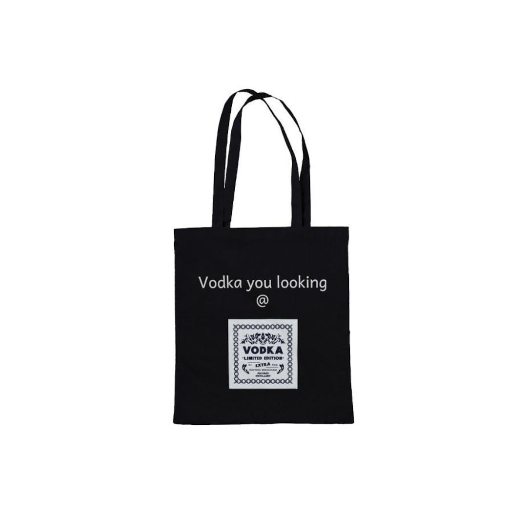 Tote Bag vodka Looking - Etsy