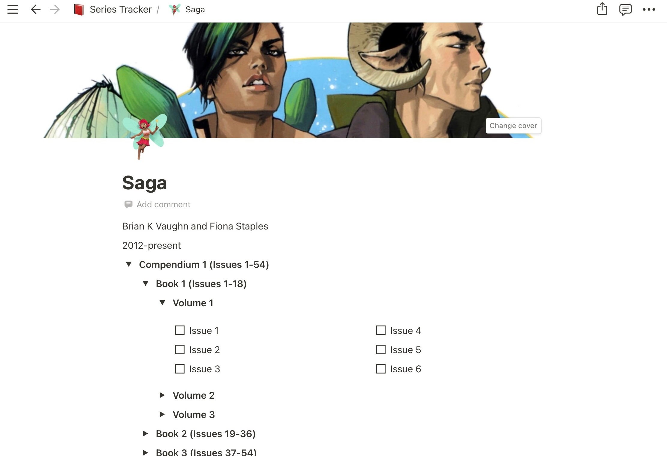 Notion Template Series Tracker - Etsy