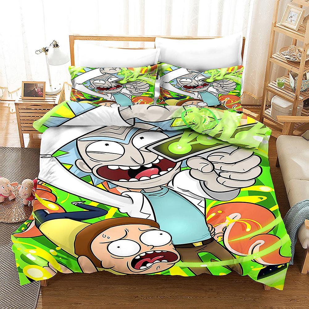 Rick and Rickandmorty Beddings,Cartoon Anime bedroom decor sold by ...