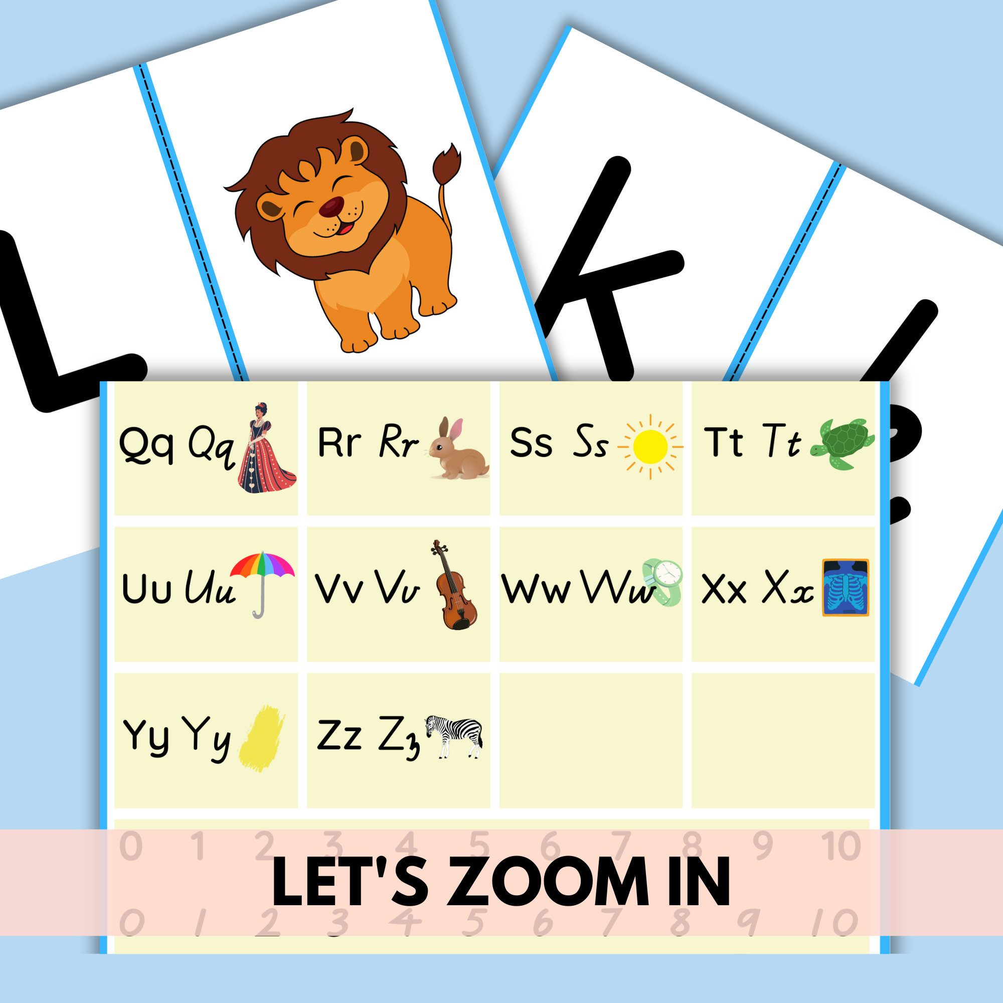 Multi-curriculum Alphabet Cards, Reading and Writing Letters for Sound ...