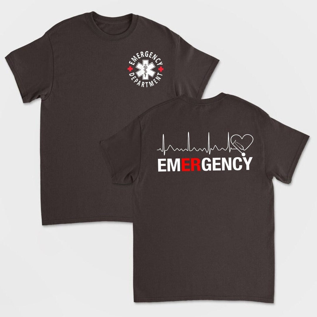 Emergency Department Nurse Shirt, ER Nurse T-shirt, Emergency Medicine ...
