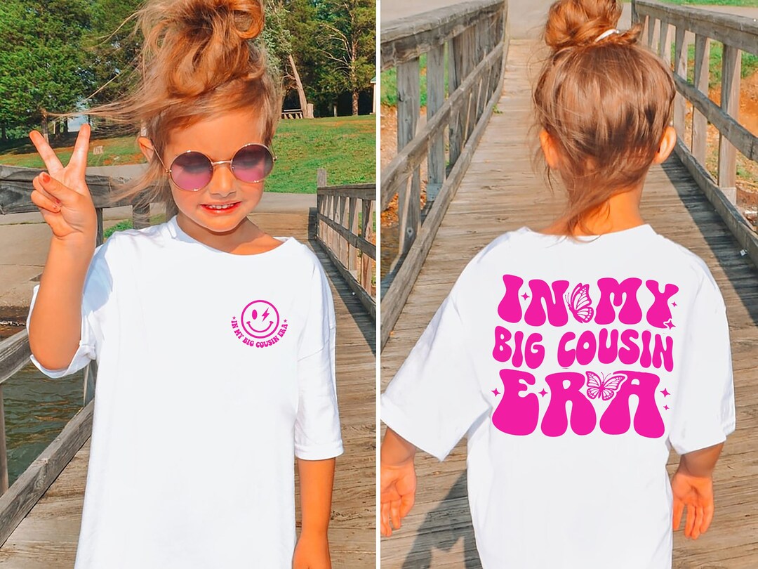 In My Big Cousin Era Shirt, Pregnancy Announcement Tee for Cousin ...