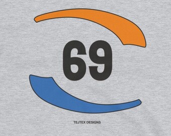 Number 69 T Shirt - Etsy