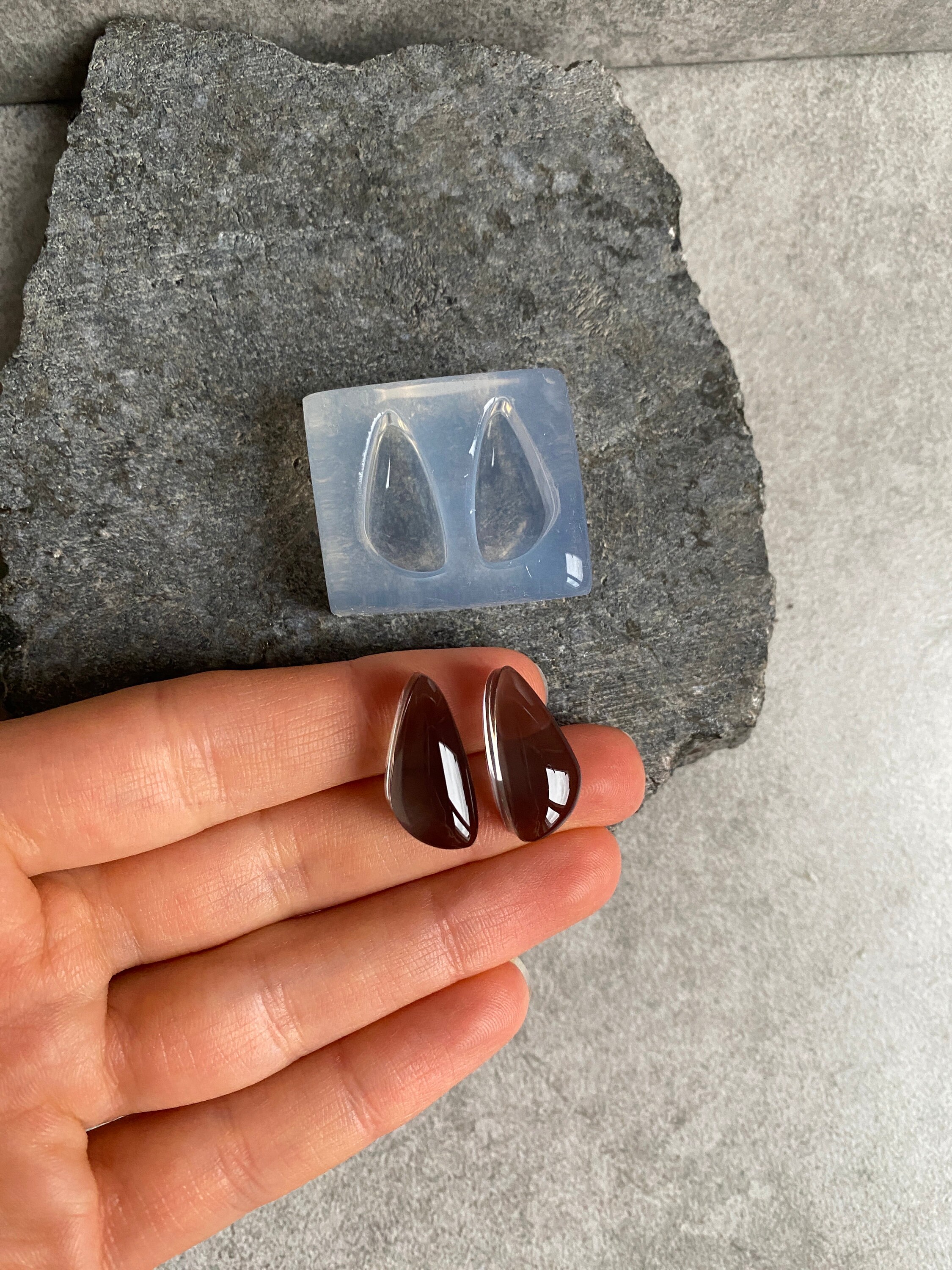 Silicone Molds free-form Drops for Earrings and - Etsy