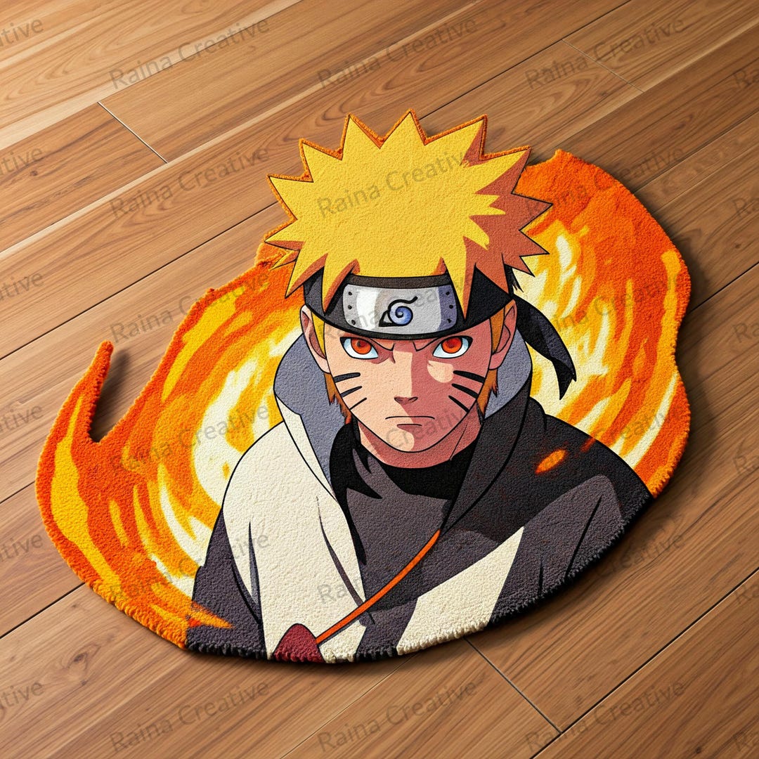 Sage of Six Paths Naruto Rug Anime-inspired Floor Decor for Fans for ...