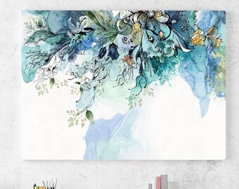 Large Abstract Art Poster - Etsy