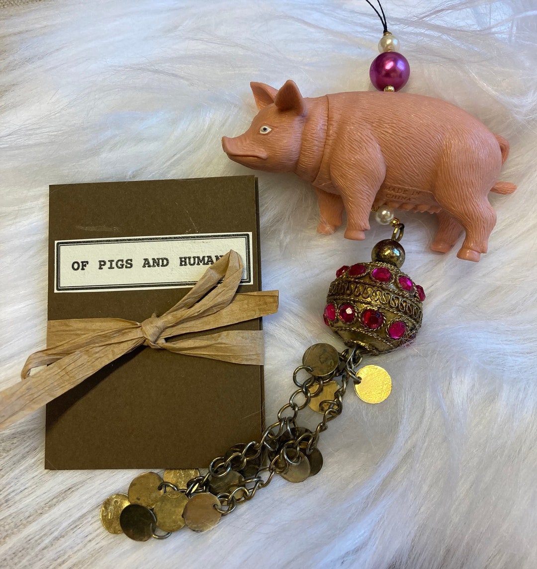 Pig Ornament - Etsy