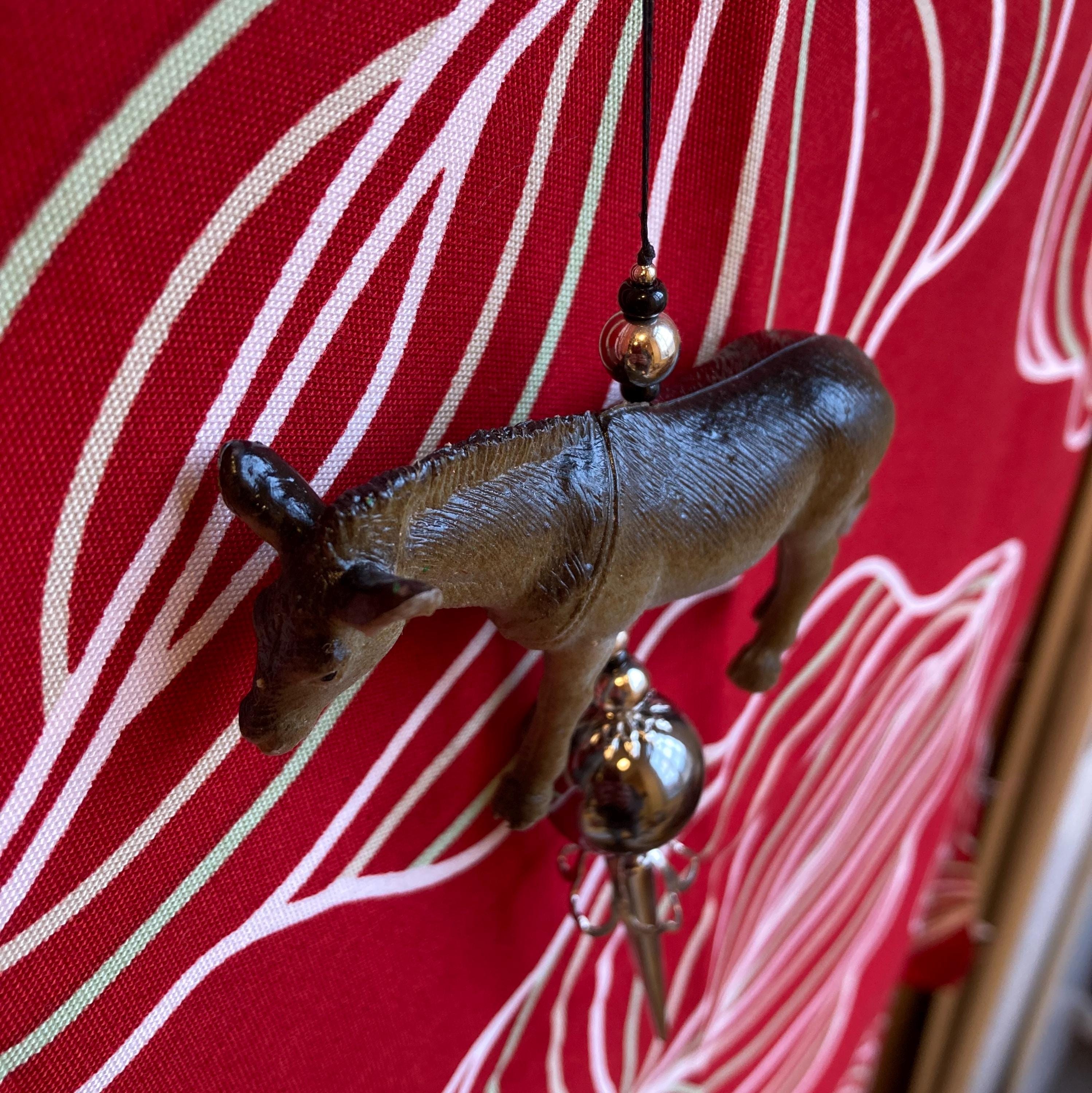 Upcycled Toy Mule Ornament - Etsy